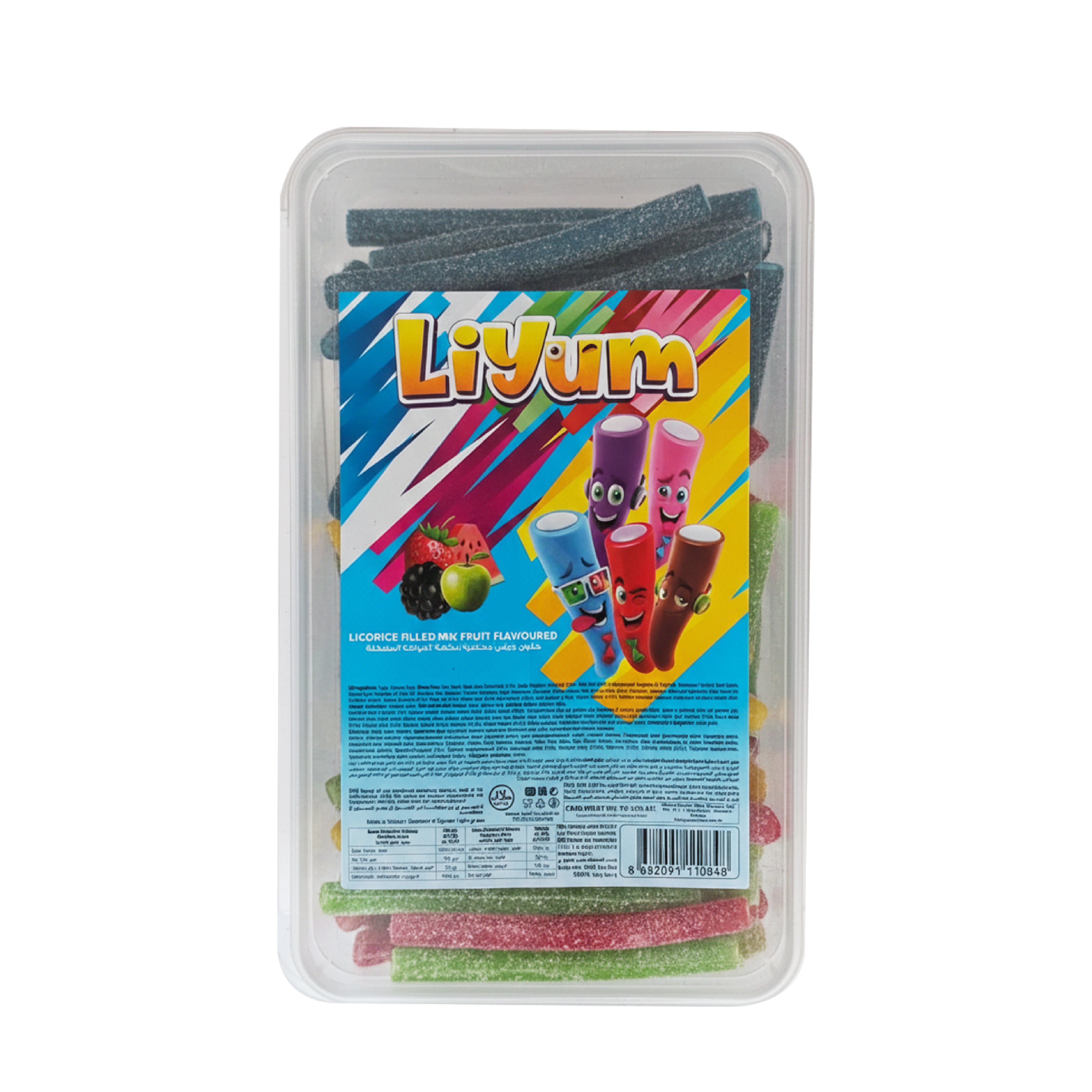 LIYUM Sour Fruit Flavored Filled Licorice – mtanostrading