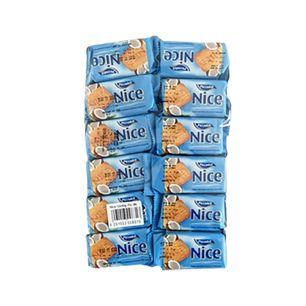 Piccadeli Nice Coconut Biscuits 40grs*12pcs – mtanostrading